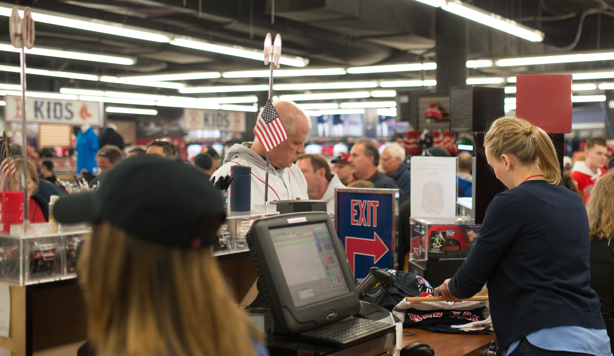 RCS Assists Red Sox Team Store with Opening Day - RCS Blog